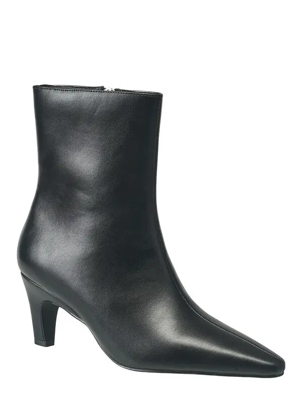 French Connection Alex Kitten Heel Bootie - Black