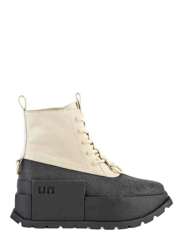 United Nude Roko Patrol Platform Boots - Mono