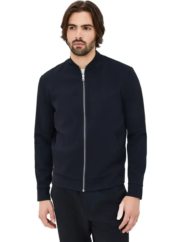LES DEUX Como Bomber Jacket - Navy