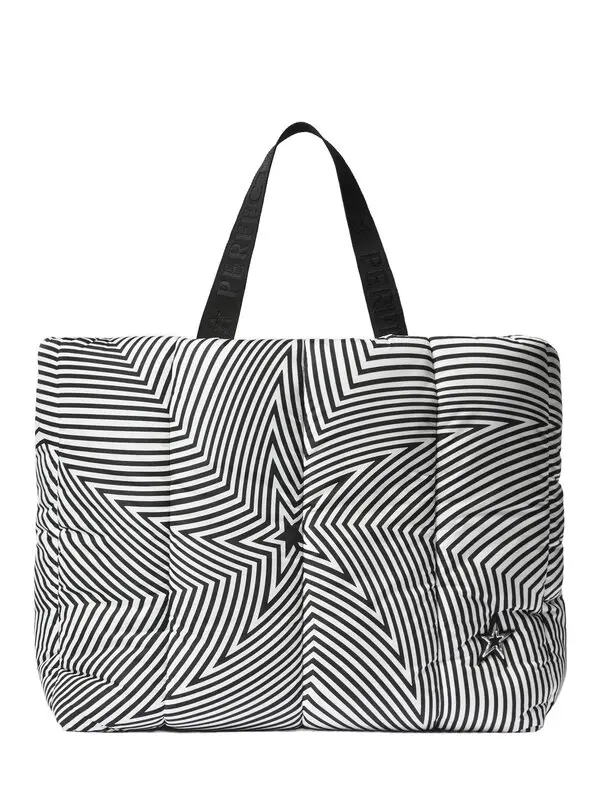 Perfect Moment Oversized Tote Bag - Warped-star-print