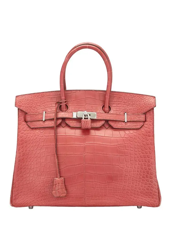 Hermès - Hermès Matte Alligator Birkin 35
