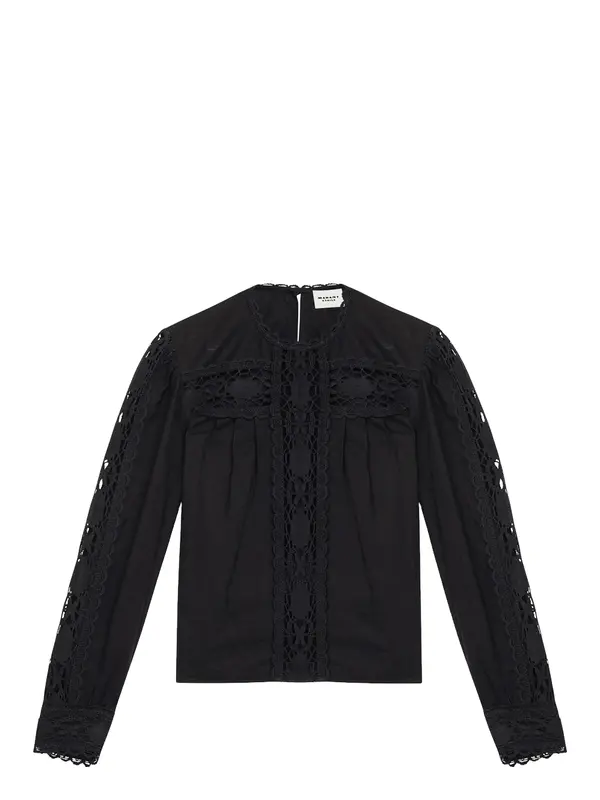 MARANT ETOILE Valmira Blouse - Black
