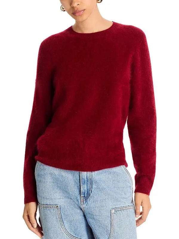 Jumper 1234 Cashmere Crewneck Sweater - Rouge