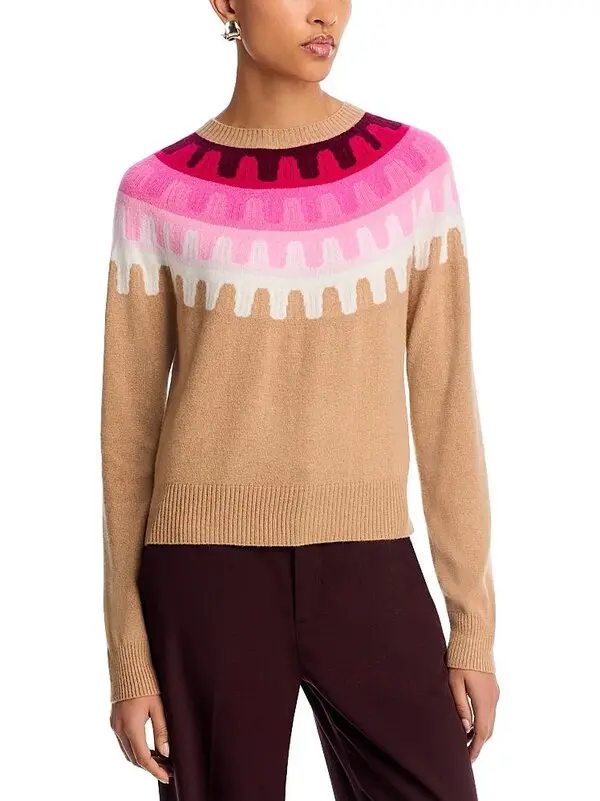 Jumper 1234 Cashmere Crewneck Sweater - Sandstone