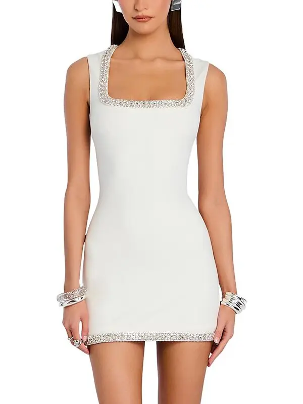Retrofete Bexley Dress - White/silver