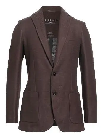 CIRCOLO 1901 Blazer Size Cotton, Linen - Brown