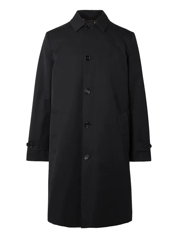 Burberry Twill Car Coat - Black