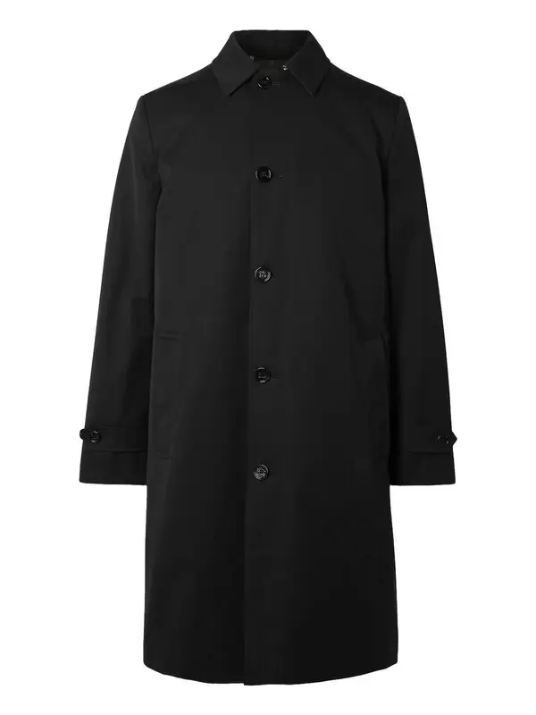 Burberry Twill Car Coat - Black