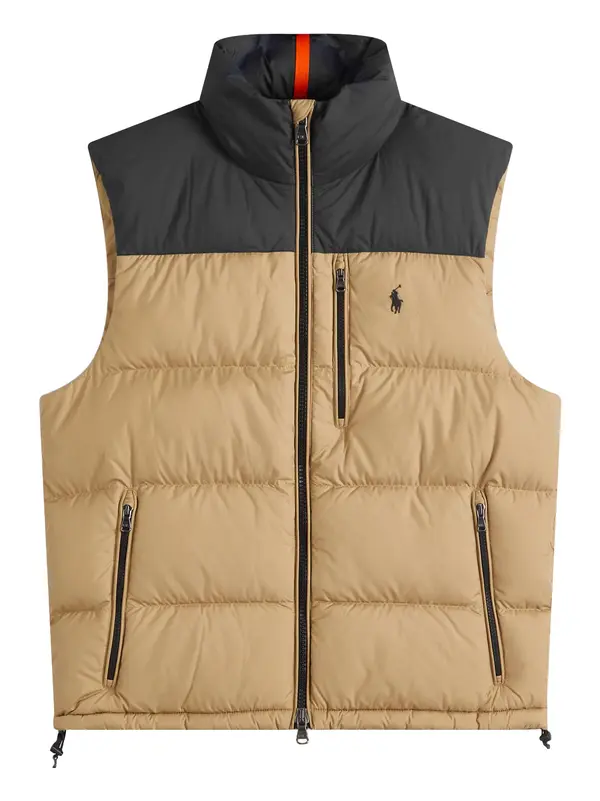 Polo Ralph Lauren El Cap Down Vest - Desert Khaki/polo Black