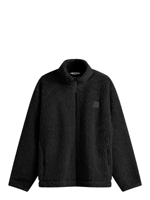 Rains Kofu Fleece Jacket - Black