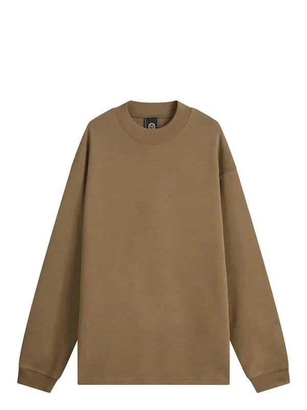 FRIZMWORKS Mock Neck Long Sleeve T-shirt - Olive