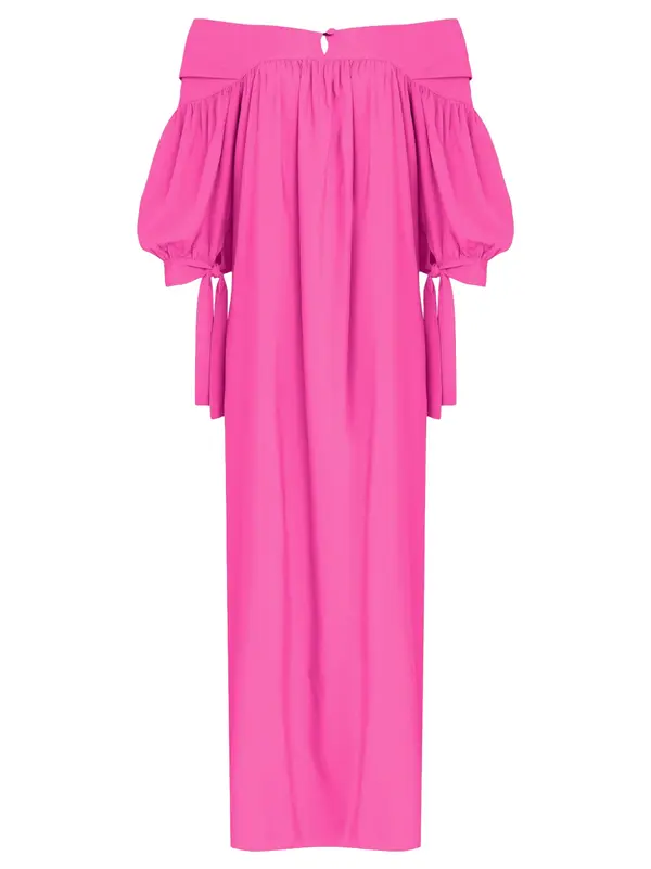 AMIR SLAMA Off-shoulder Maxi Dress - Pink