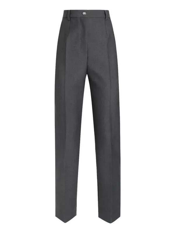 Dolce & Gabbana Straight-leg Trousers - Grey