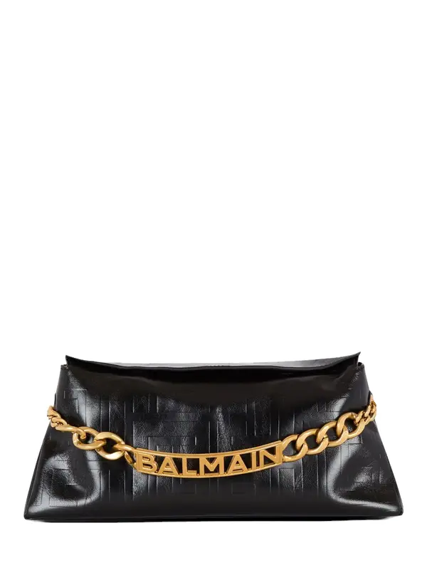 Balmain 1945 Clutch - Black