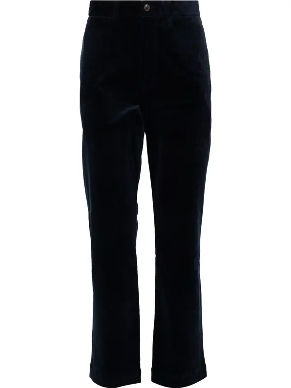 Polo Ralph Lauren Corduroy Straight Trousers - Blue