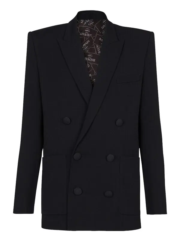 Balmain Gdp Blazer - Black