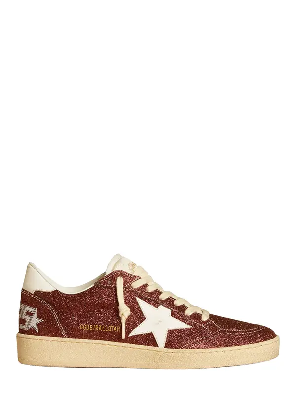 GOLDEN GOOSE Ball Star Sneakers - Red