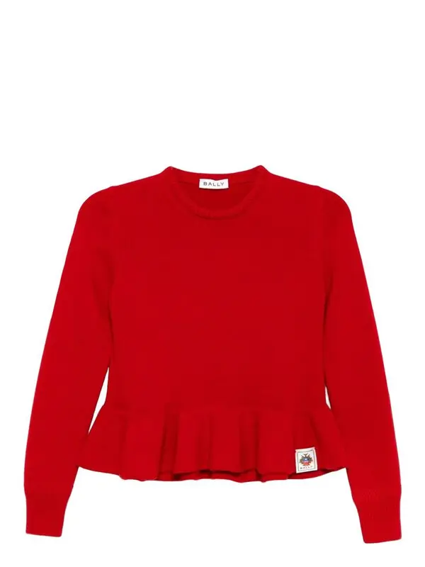 Bally Crew-neck Jumper - Red