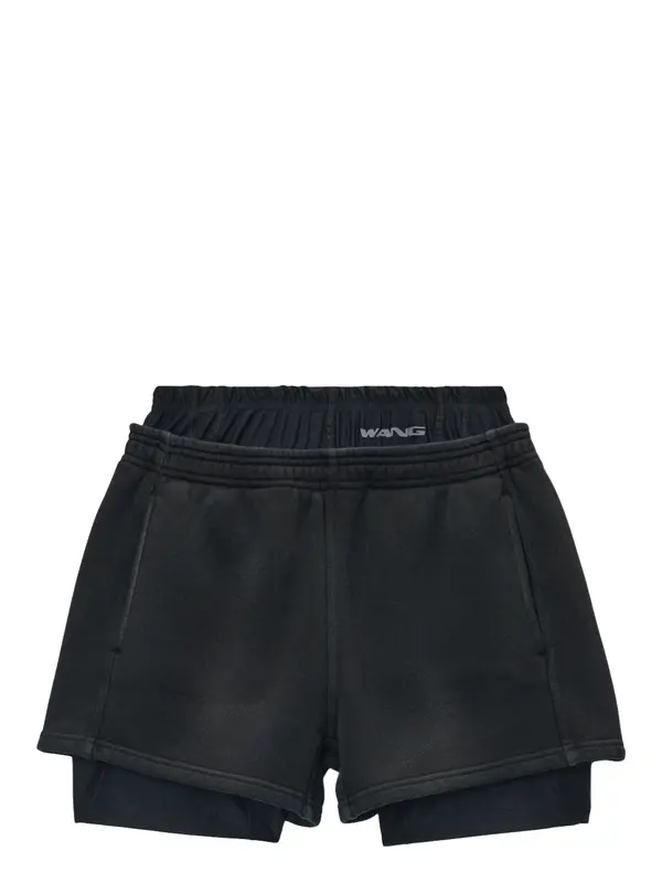 Alexander Wang Layered Shorts - Black