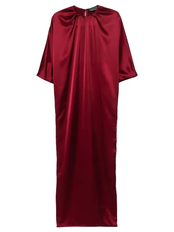GIANLUCA CAPANNOLO Glenn Maxi Dress - Red
