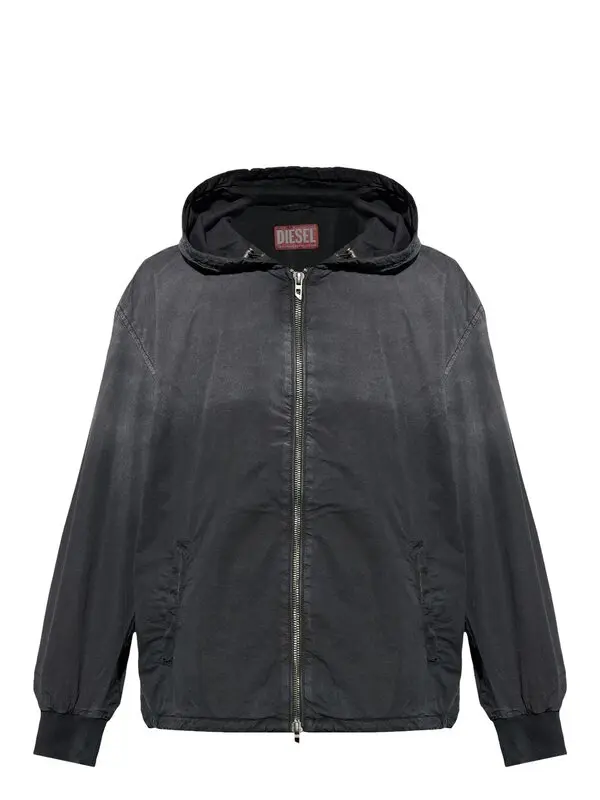 DIESEL® Cotton Jacket - Black