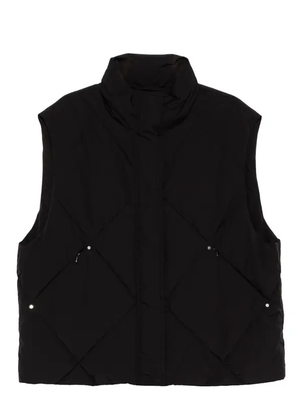 TOUT A COUP Down Gilet - Black