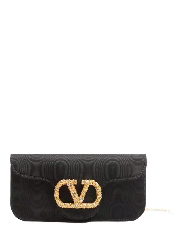 Valentino Garavani Locò Clutch - Black