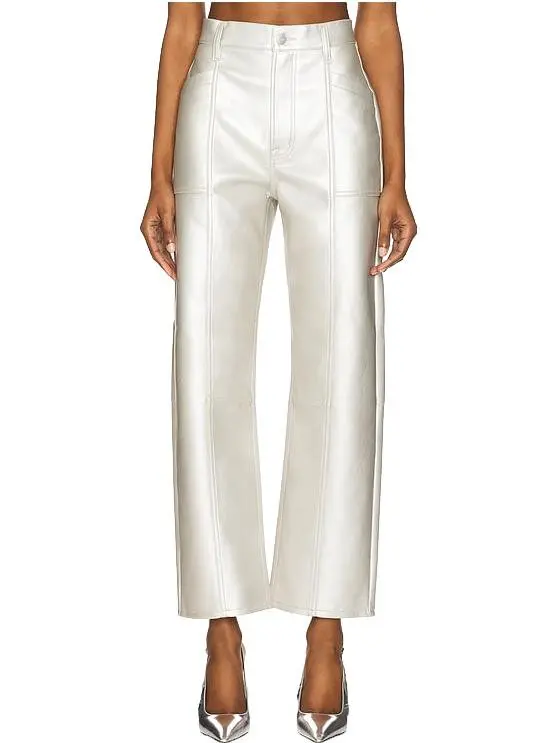 PISTOLA Taylor High Rise Tailored Metallic Jeans - Party