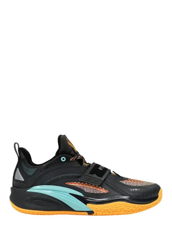 ANTA Kai 1 Sacred Bond Sneakers - Black/teal/gold