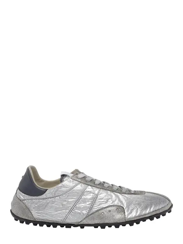 MAISON MARGIELA Sprinters Low Top Sneakers - Silver