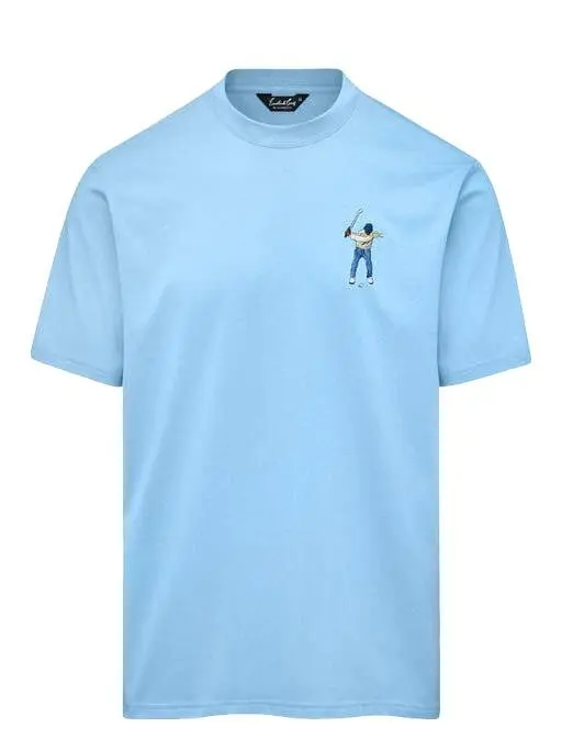 EASTSIDE GOLF Core Embroidered T-shirt - Polaris Blue