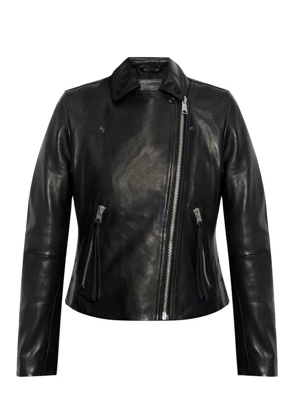 ALLSAINTS Dalby Leather Jacket - Black