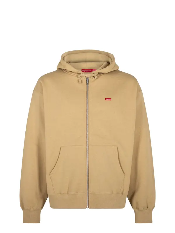 Supreme Small Box Fw24 Dark Tan Hoodie - Brown