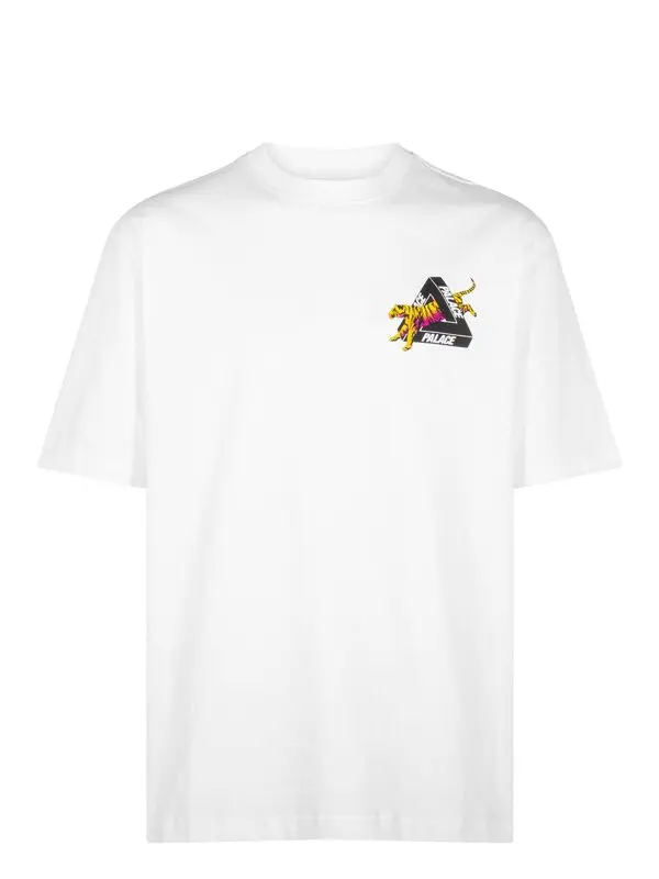 PALACE Seoul Exclusive Tiger Tri-ferg T-shirt - White