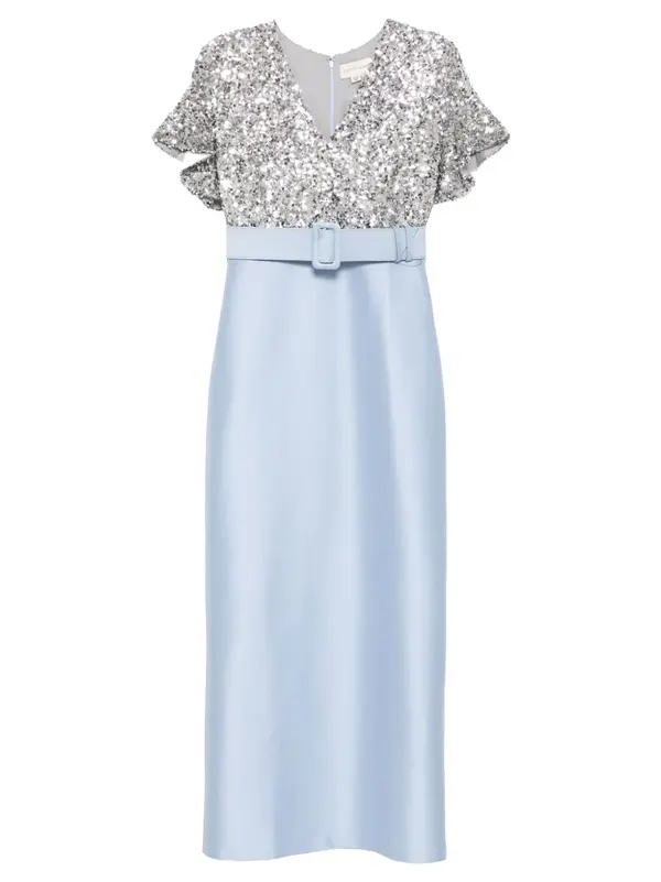 Sachin & Babi Marlene Gown - Blue
