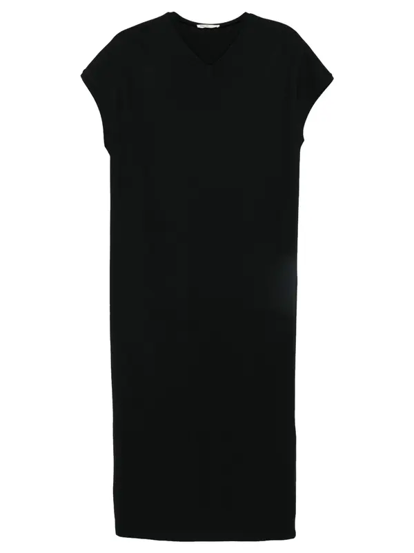 Khaite Verda Midi Dress - Black