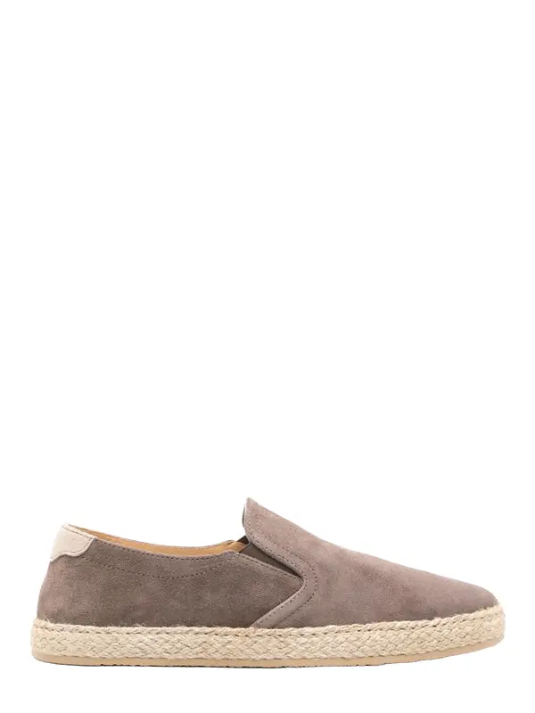 Brunello Cucinelli Suede Loafers - Brown
