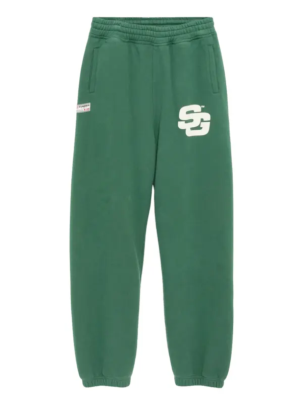 SUMMER GAMES Logo-print Track Pants - Green