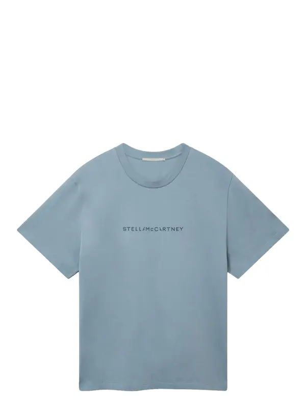 Stella McCartney Logo-print T-shirt - Blue