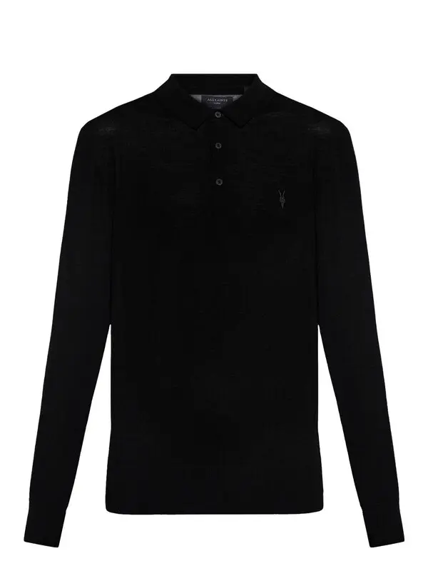 ALLSAINTS Mode Polo Shirt - Black
