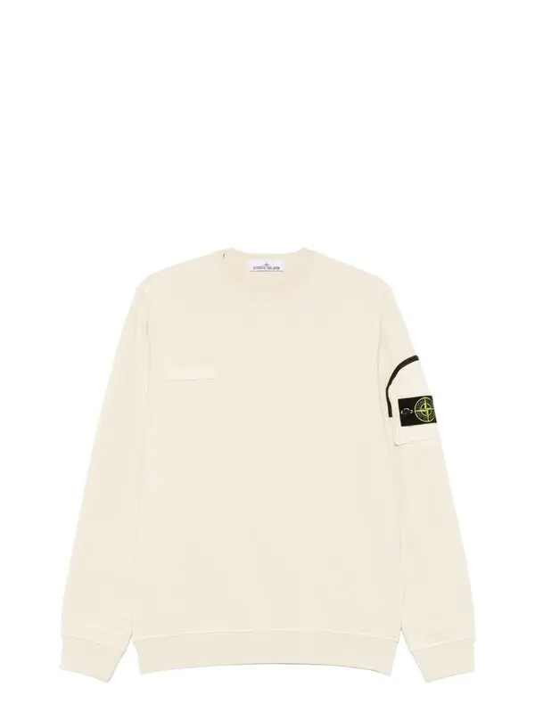 Stone Island Compass-badge Sweatshirt - Neutrals