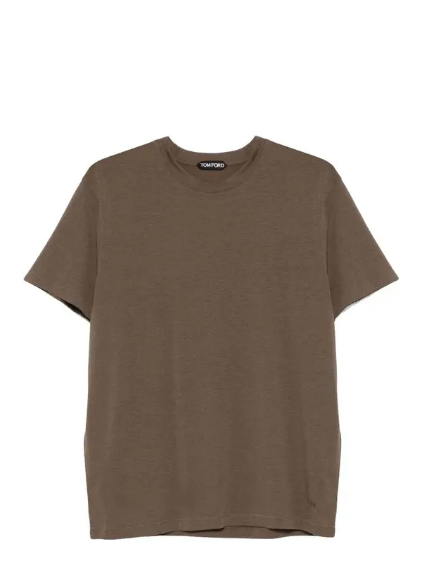 TOM FORD Crew-neck T-shirt - Green