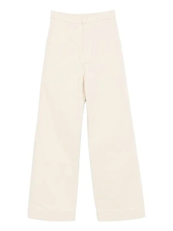 JIL SANDER Straight-leg Trousers - Neutrals