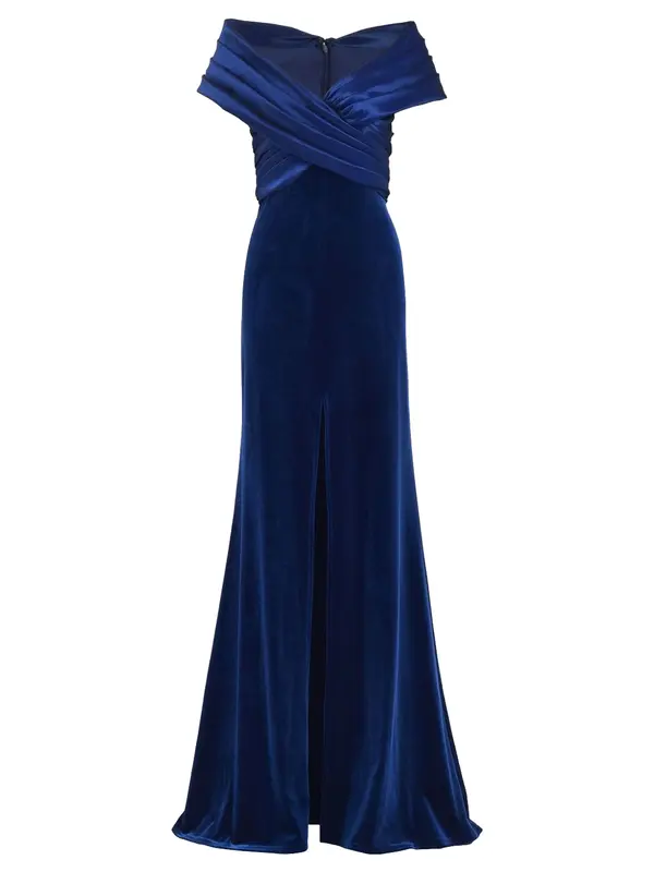 Tadashi Shoji Baxter Gown - Blue