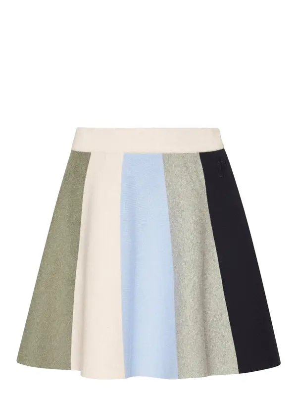 JW Anderson Striped Mini Skirt - Pink