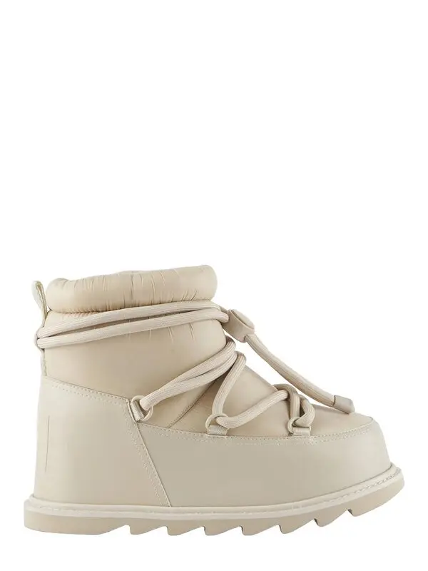 United Nude Zembla Artic Platform Boots - Chalk