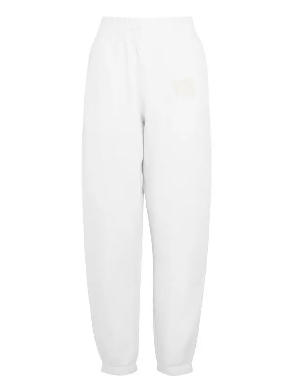 Alexander Wang Logo Cotton Sweatpants - White