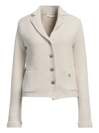 LOW CLASSIC Single-breasted Blazer - White