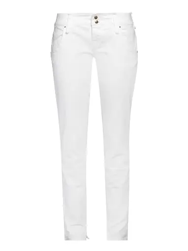 CYCLE Tapered Low-waisted Jeans - White