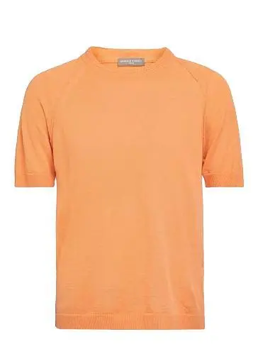 DANIELE FIESOLI Sweater Size Linen, Cotton - Orange
